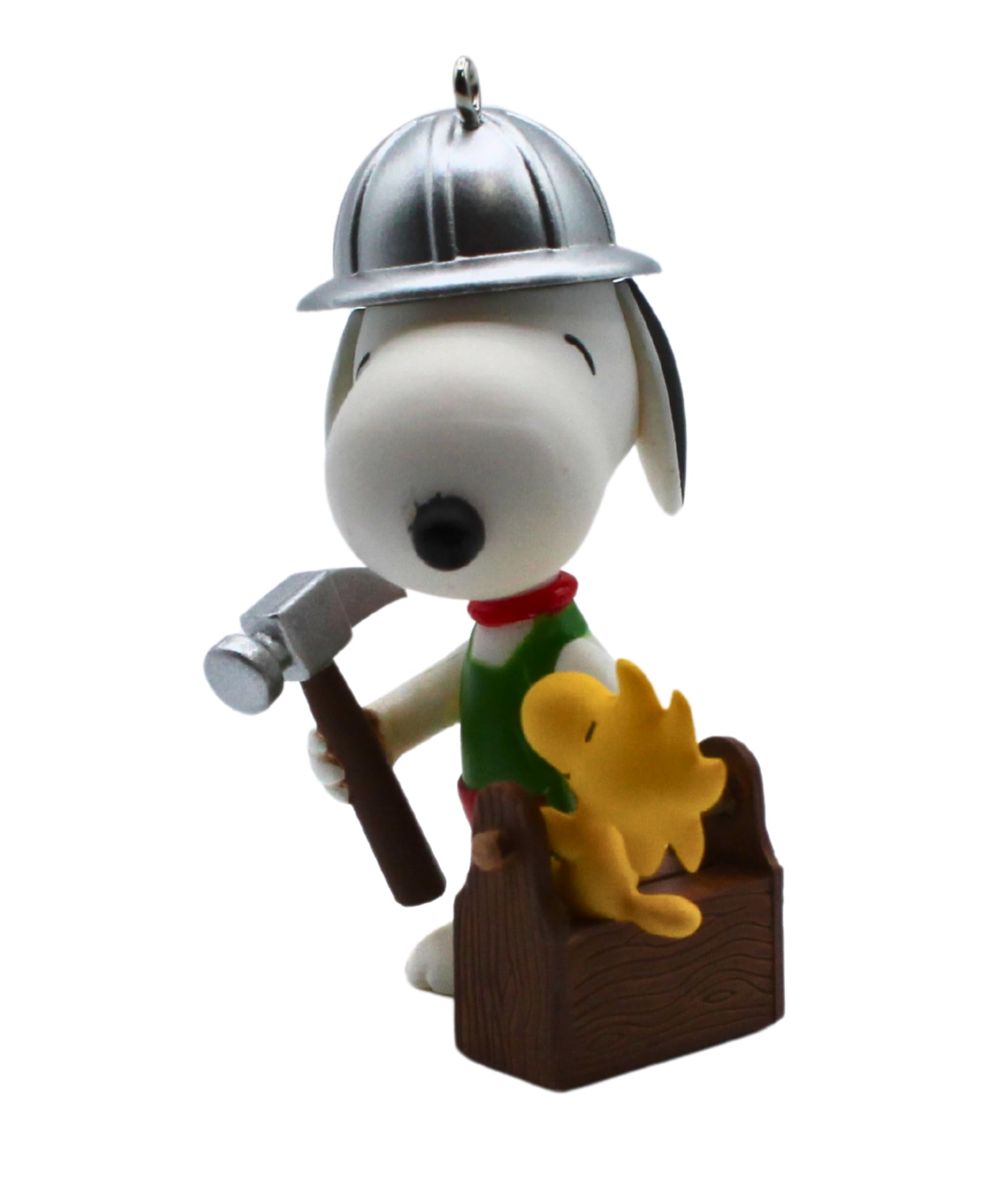 Hallmark Keepsake Ornament Snoopy and Woodstock Construction 18th in The Spotlight on Snoopy Series