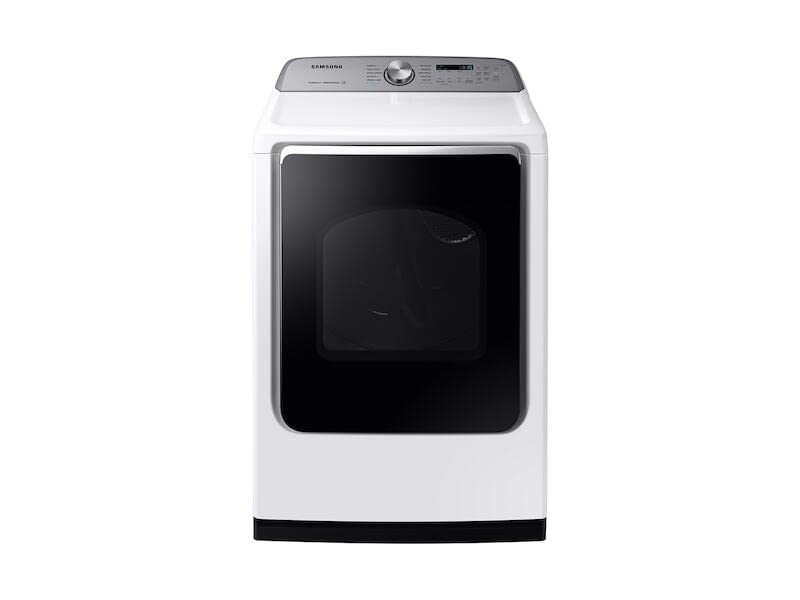 SAMSUNG 7.4 Cu. Ft. White Gas Dryer