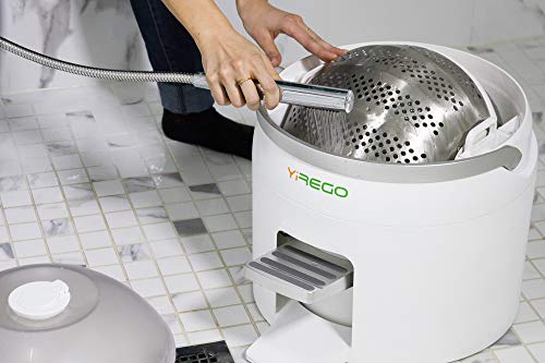 Yirego Drumi Portable Washer Non Electric | 10 mins Quick Wash & Spin Dry | Space Saving - ideal for Apartments and Travel | Replace hand wash | Easy Clean and Maintain Product Name