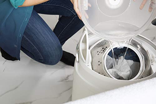 Yirego Drumi Portable Washer Non Electric | 10 mins Quick Wash & Spin Dry | Space Saving - ideal for Apartments and Travel | Replace hand wash | Easy Clean and Maintain Product Name