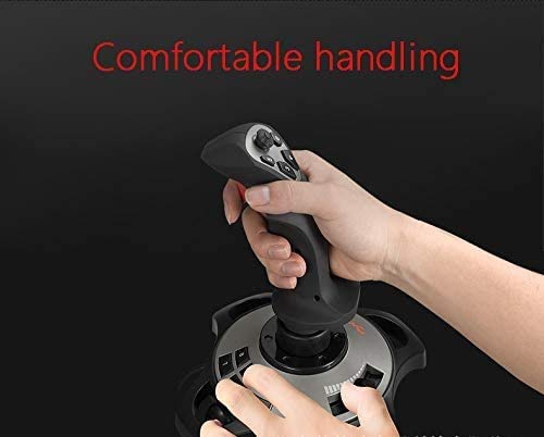 Computer Simulation Flying Fighter PC Gamepad Flight Stick Computer Simulation Flight Joystick Vibration for Windows Combat Games