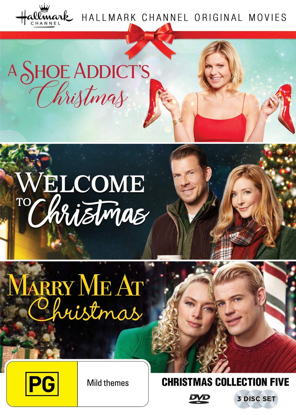 Hallmark Christmas 3 Film Collection (A Shoe Addict's Christmas/Welcome to Christmas/Marry Me at Christmas)