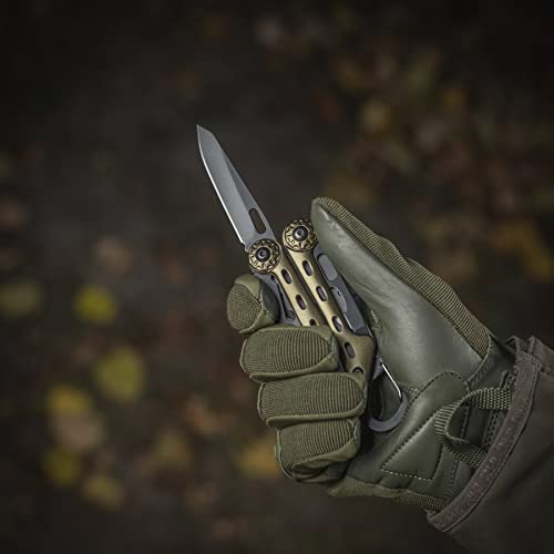 M-Tac 11-in-1 Multitool Pliers - Stainless Steel Utility Screwdriver Multi Tool in Nelon Belt Sheath for EDC Outdoor Camping, Fishing, Survival, Hiking (Gold #5)