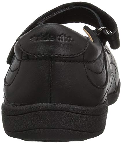 Stride Rite Girls Claire Mary Jan Shoes for Kids, Black, 1.5 Little
