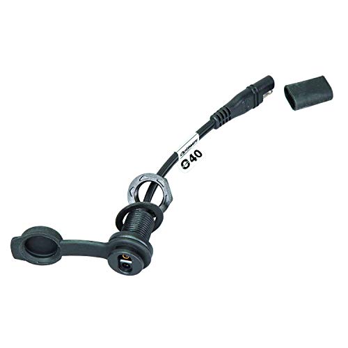 OptiMATE CABLE, O-40s, Weatherproof Bulkhead / Panel Mount SAE Power Point