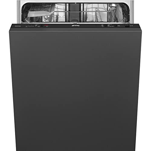 Smeg Fully Integrated Built-In Panel Ready Dishwasher with 13 Place Settings, ADA Compliant, 24-Inches