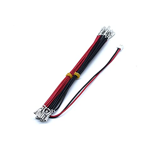 Arcity 2 Pcs Arcade Cable Wire LED Button Power Cable Daisy Chain 0.110 Inch /2.8mm Terminals Jumper Wire Harness Lighted Up 20 LED Arcade Buttons for USB Encoder, MAME, Arcade1Up, Raspberry Pi,PC New