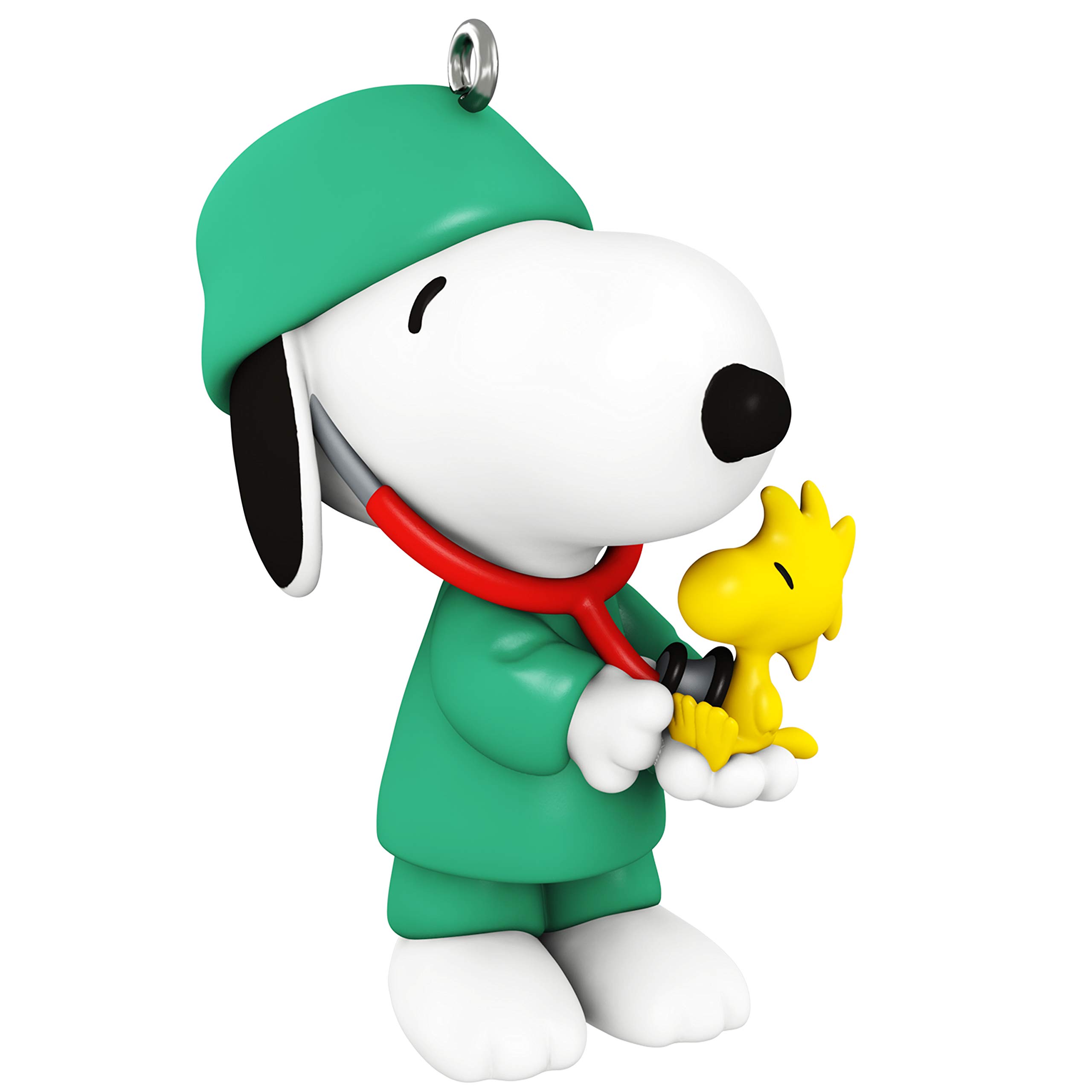 Hallmark Keepsake Christmas Ornament 2020, Peanuts Spotlight on Snoopy Doctor (1499QXR9194)