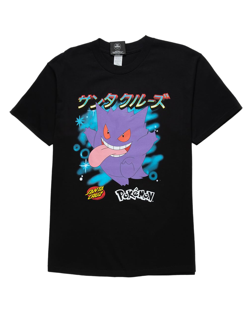 SANTA CRUZ x Pokémon Ghost Type 3 Tee Black