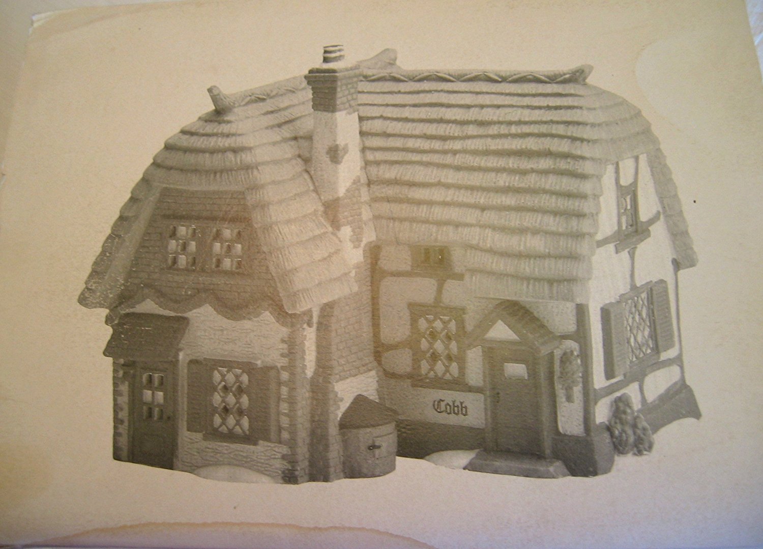 Heritage Village Collection; Dicken's Village Series: "Cobb Cottage" #5824-6 by Department 56