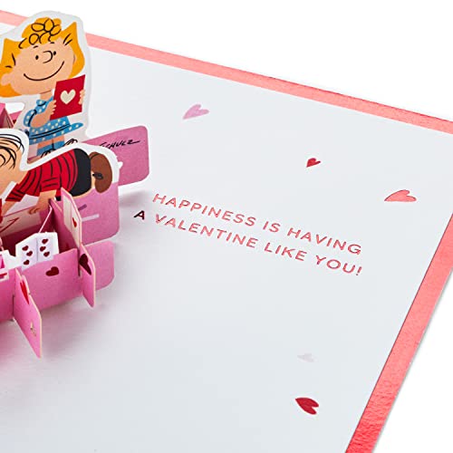 Hallmark Signature Paper Wonder Pop Up Valentines Day Card (Peanuts Gang)