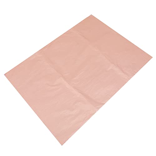 JEWEDECO 100pcs Wrapping Paper Floral Bouquet Tissue Paper Packaging Bulk Rose Gold Tissue Paper Bulk Foil Gift Package Paper Craft Paper Floral Decor Gift Paper Metal Child Cellophane