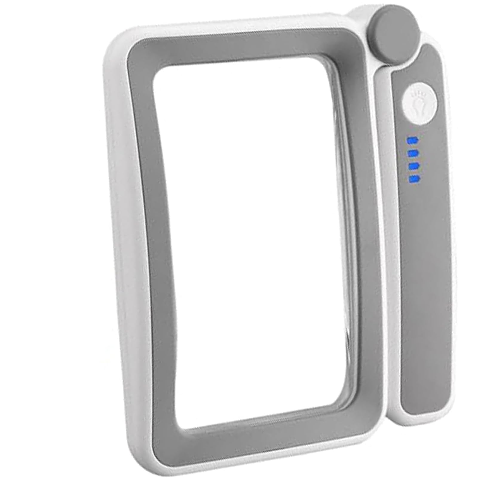 Handheld Magnifying Glass with Light,eSynic Rechargeable 4X Handheld Magnifying Glass High Clarity Acrylic Lenses Magnifying Glasses 4.3 * 2.5Inch Large Screen Handheld Magnifier for Reading etc