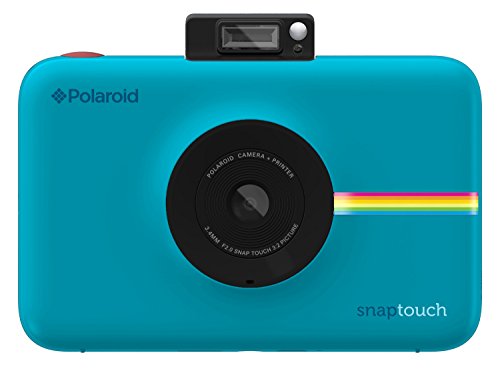 Zink Polaroid Snap Touch Portable Instant Print Digital Camera with LCD Touchscreen Display (Blue)