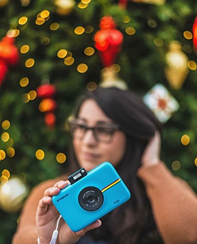 Zink Polaroid Snap Touch Portable Instant Print Digital Camera with LCD Touchscreen Display (Blue)