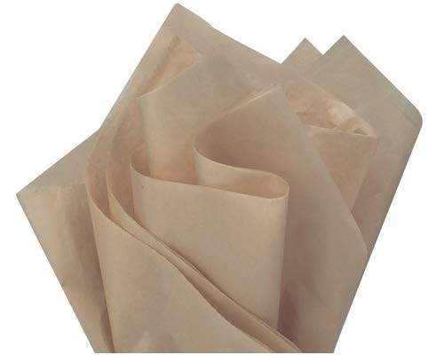 Desert Tan Tissue Paper 15" X 20" - 100 Sheets