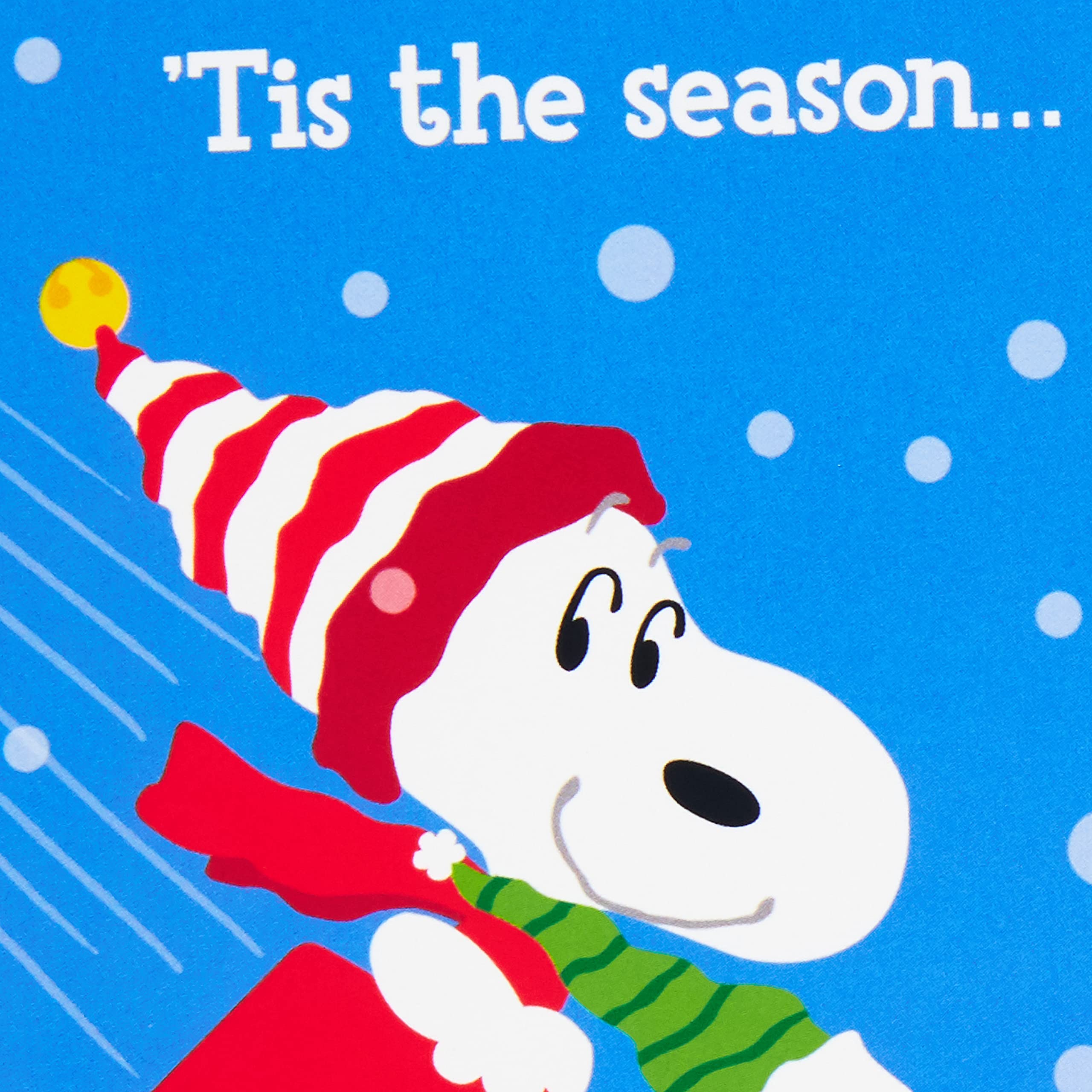 Hallmark Peanuts Christmas Gift Card Holders or Money Holders Assortment, Charlie Brown & Snoopy (36 Cards with Envelopes)