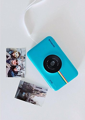 Zink Polaroid Snap Touch Portable Instant Print Digital Camera with LCD Touchscreen Display (Blue)