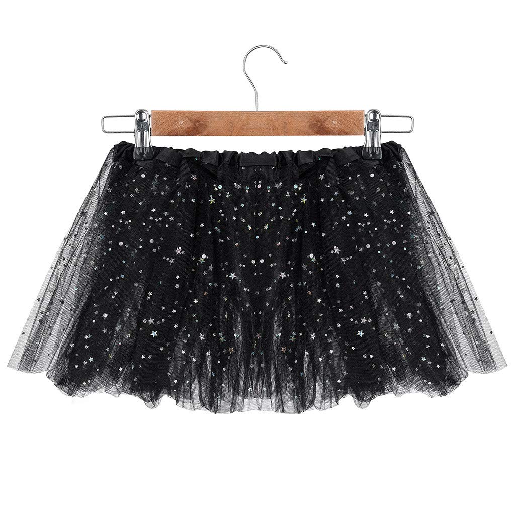 Light Pink Tutu for Women Princess Women Small Skirt Bulb Skirt Mesh with LED Pleated Tulle Star Sequins Skirt