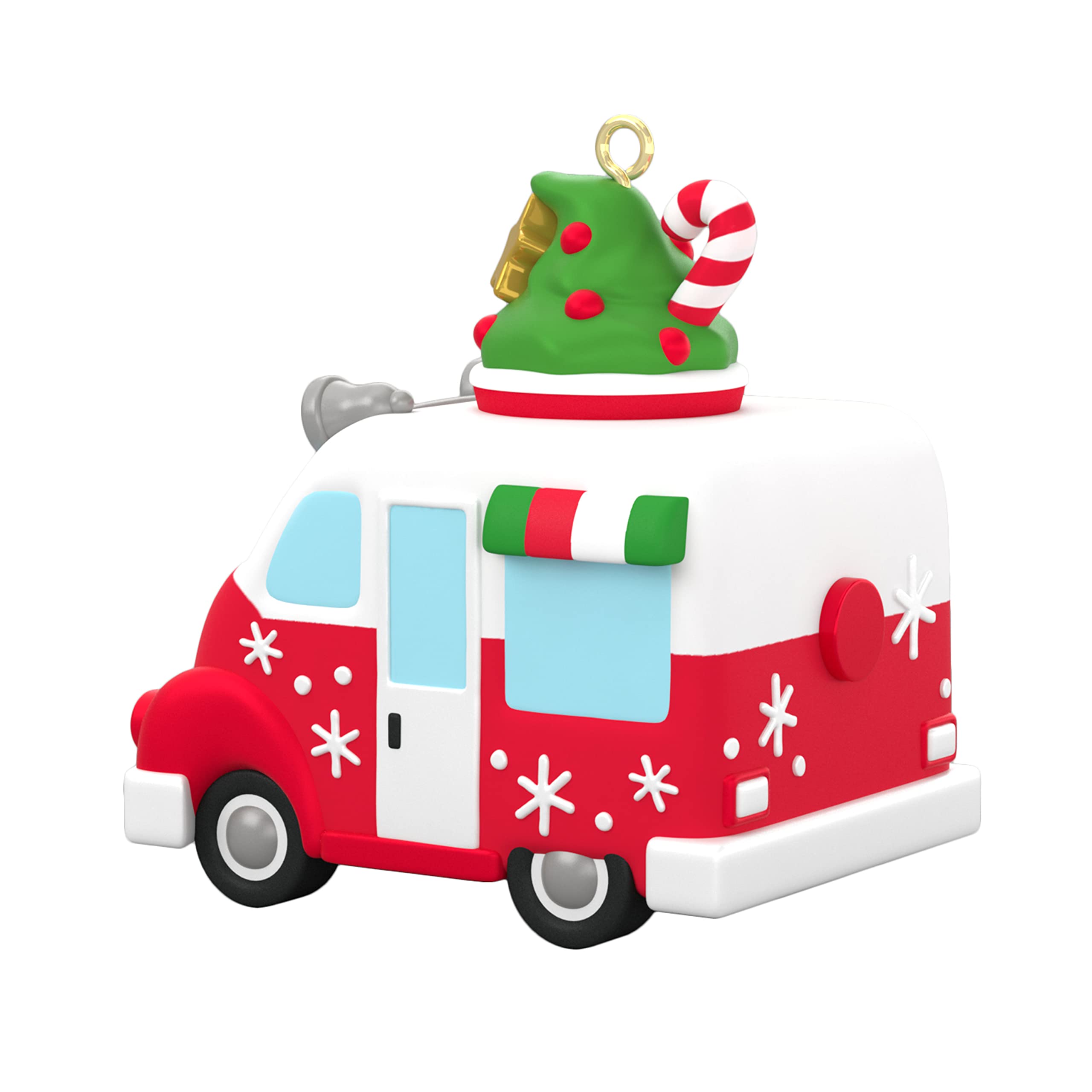 Hallmark Keepsake 1.35" Miniature Christmas Ornament 2023, Festive Frozen Treats With Sound Mini, Gifts for Her