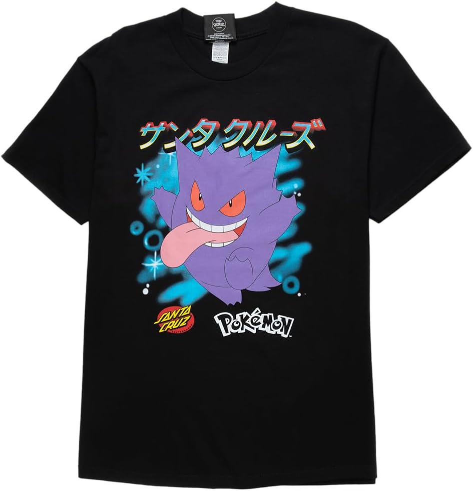 SANTA CRUZ x Pokémon Ghost Type 3 Tee Black