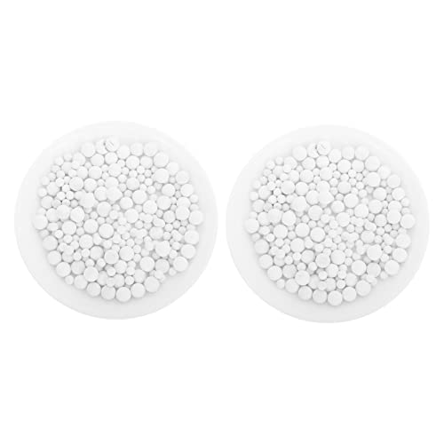 EXQUIMEUBLE 2 Flowerpot Ceramic Decor Colorful Flower pots Home Tools Mini hydroponics Clay Pebbles Plants Decor Floral Decor Gardening Ceramsite Decor Succulents Potted Ceramsite Garden Tool