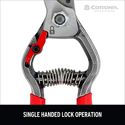 Corona Tools | ClassicCUT ClassicCUT® Branch & Stem Pruning Shears for Gardening | Cuts Branches and Stems up to 1-inch in Diameter | BP 15180