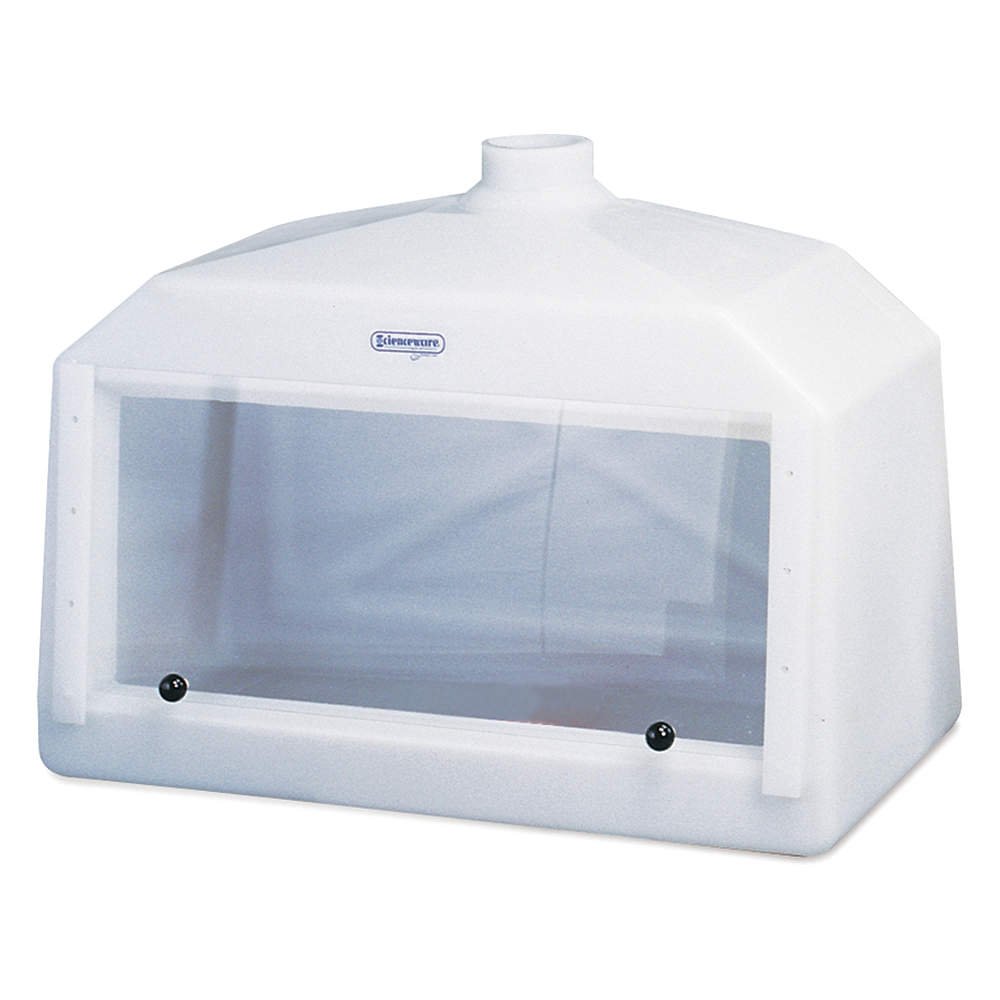 SP Bel-Art Large Molded Polyethylene Fume Hood with Acrylic Sash; 42 x 20 x 30 in. (H50000-0003)