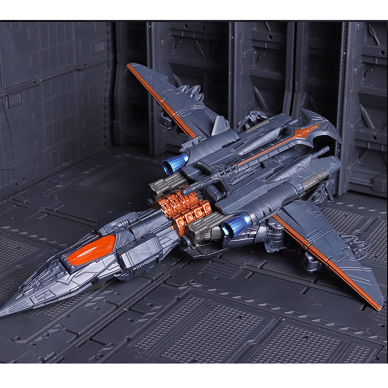 LONGYU Transformers Studio Series Toys Movie Class:The Last Knight Premier Edition Voyager Class Megatron Action Figures, 18CM, Gray