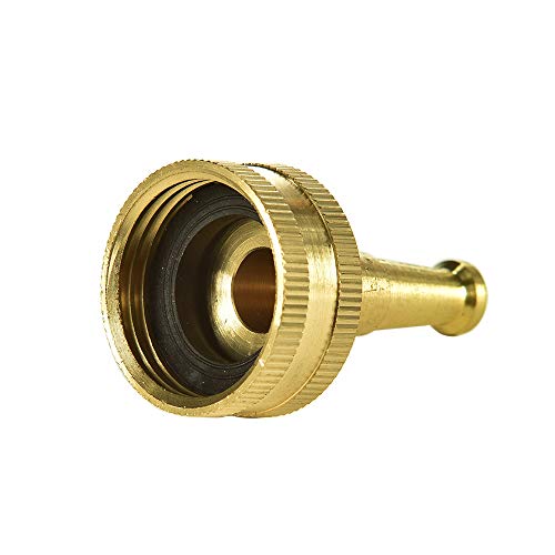 2 Pack Sweeper Nozzle for Garden Hose, 2" Hose jet nozzle with 3/4-Inch Hose Thread Inlet