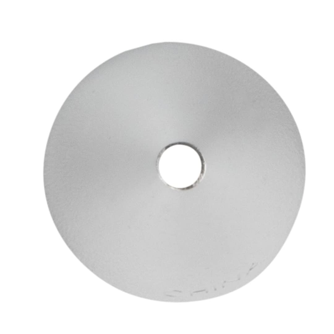 Restaurantware Pastry Tek Piping Tip 1 Round Round Tip For Icing - #4 Corrosion-Resistant Stainless Steel Icing Tip Dishwasher-Safe Decorate Cupcakes Cakes or Cookies