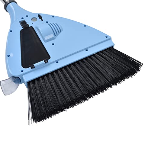 2 in 1 Sweeper, ABS Vacuum Broom, Strong Suction Effective Cleaning Floor Dust, Labor Saving Quiet Operation, USB Cordless Sweeper for Cleaning Bedroom, Living Room