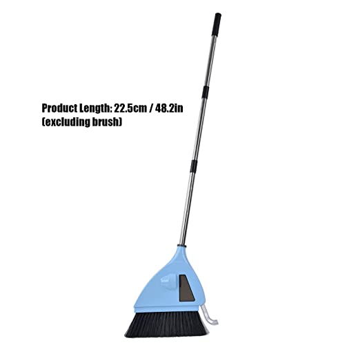 2 in 1 Sweeper, ABS Vacuum Broom, Strong Suction Effective Cleaning Floor Dust, Labor Saving Quiet Operation, USB Cordless Sweeper for Cleaning Bedroom, Living Room