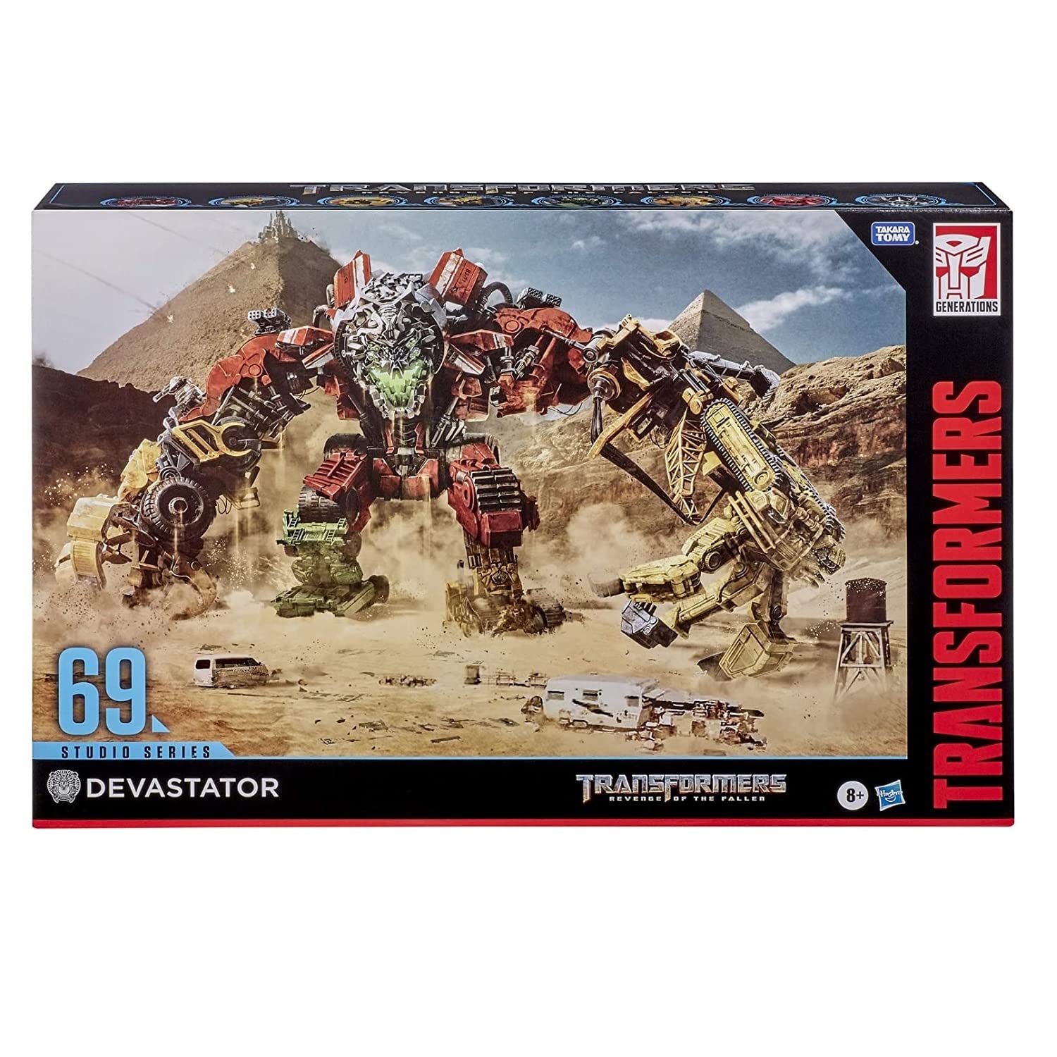 Hasbro Transformers Studio Series Revenge of The Fallen Devastator Constructicon Combiner Set, Ages 8 and up