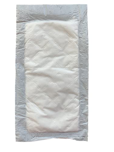 Absorbent Meat Pads Fish and Poultry Foam Tray Pads 40 Grams 4" x 7" (White, 100)
