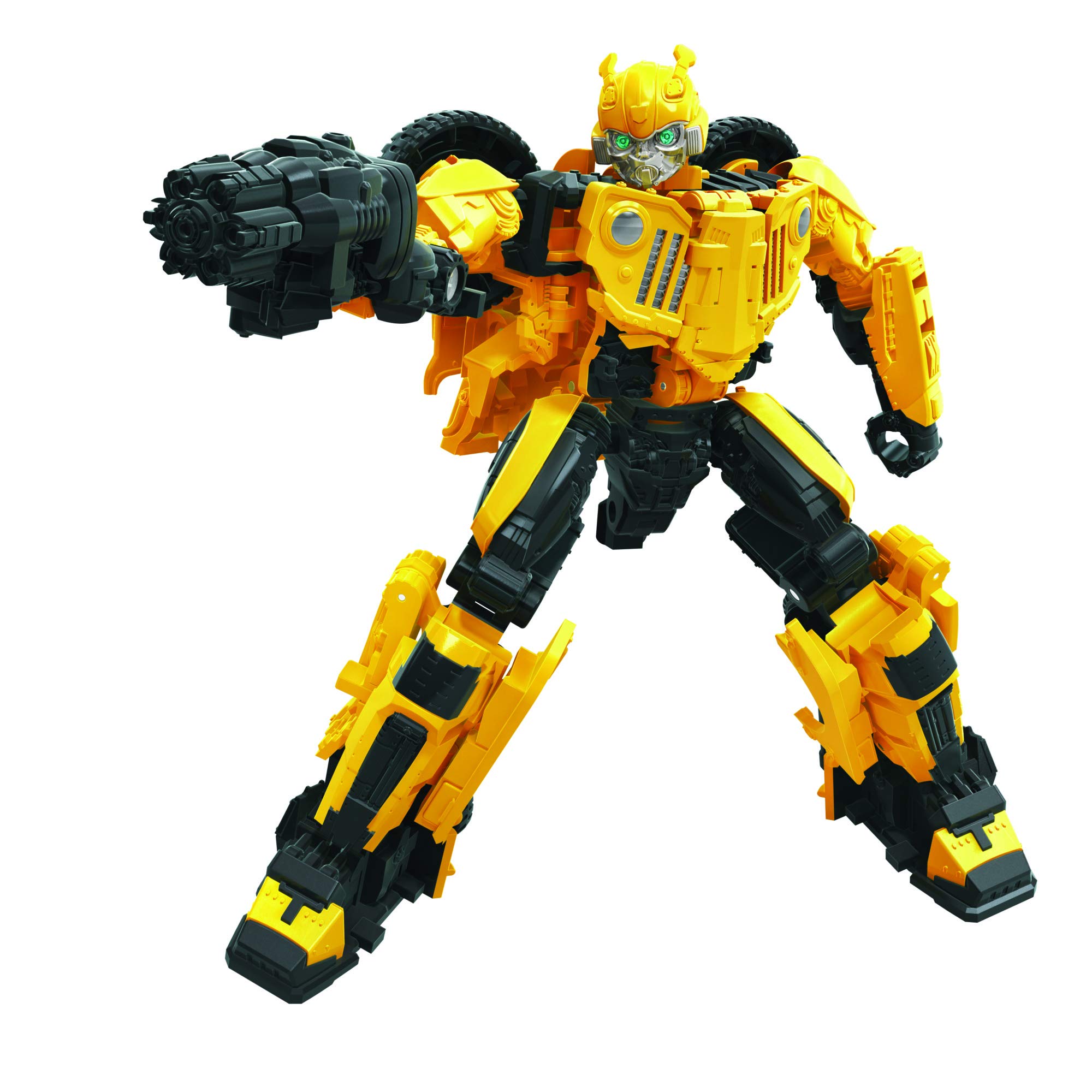 Transformers Toys Studio Series 57 Deluxe Class Bumblebee Movie Offroad Bumblebee Action Figure – Adults and Kids Ages 8 and Up, 4.5-inch