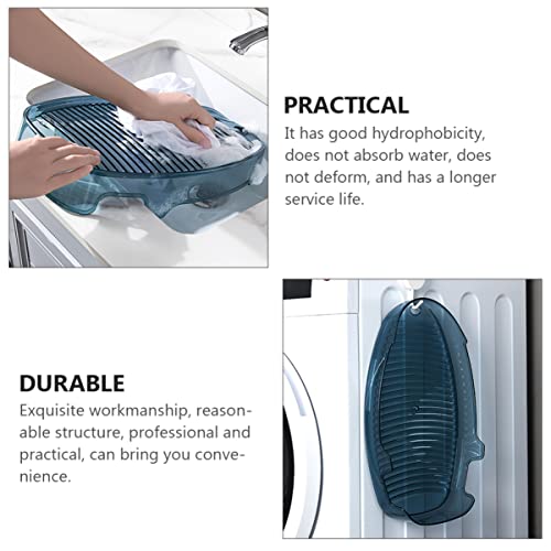 Angoily ser of 2 Washing Washboard Non- Washboard for Washing Clothes scrubbing Board for Home Clothes scrubbing Board Skid Washboard Home