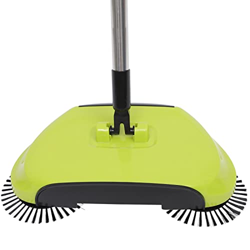 NOLITOY Hand Push Floor Sweeper Broom Carpet Sweeper Floor Cleaning Mop, 360° Rotating Cleaning Sweeper for Home Office Carpet Cleaning