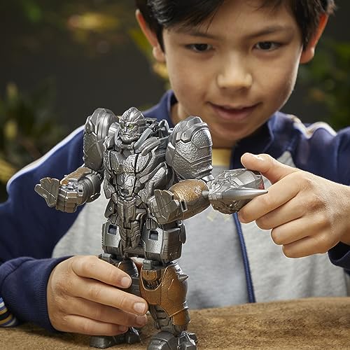 Transformers Toys Rise of The Beasts Movie, Smash Changer Rhinox Converting Action Figure for Ages 6 and up, 9-inch