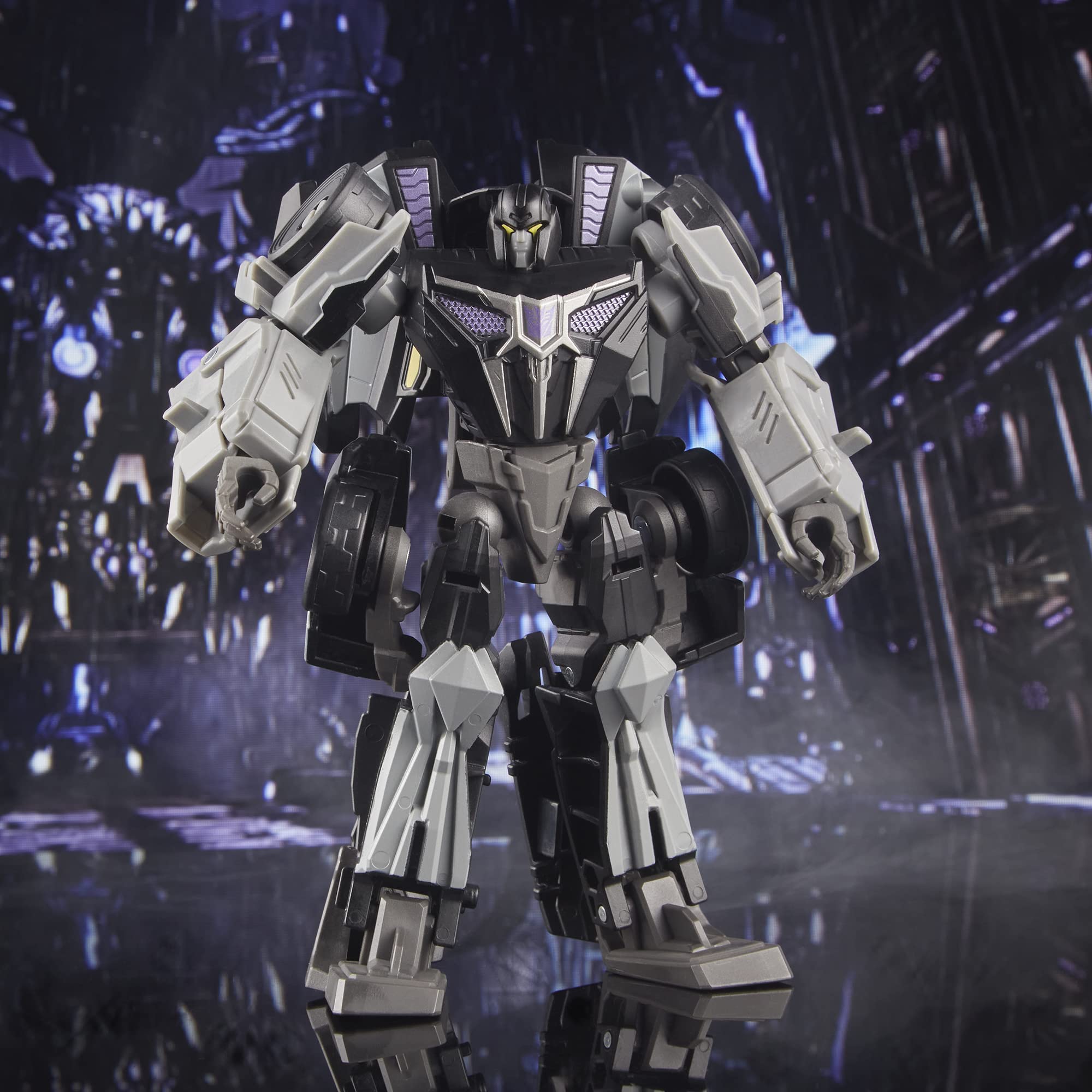 Transformers Toys Studio Series Deluxe Class 02 Gamer Edition Barricade Toy, 4.5-inch, Action Figure for Boys and Girls Ages 8 and Up