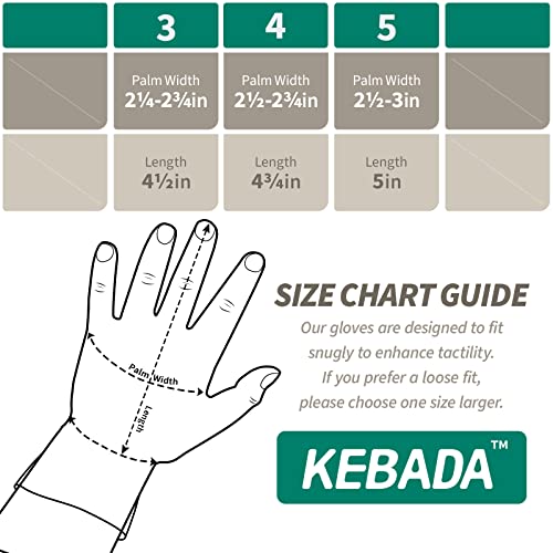 Kebada K Kids Gardening Gloves Bulk Pack,Stretchy Toddler Garden Gloves,Grip Kids Work Gloves for 3-9 Years Old,Green Yellow Pink