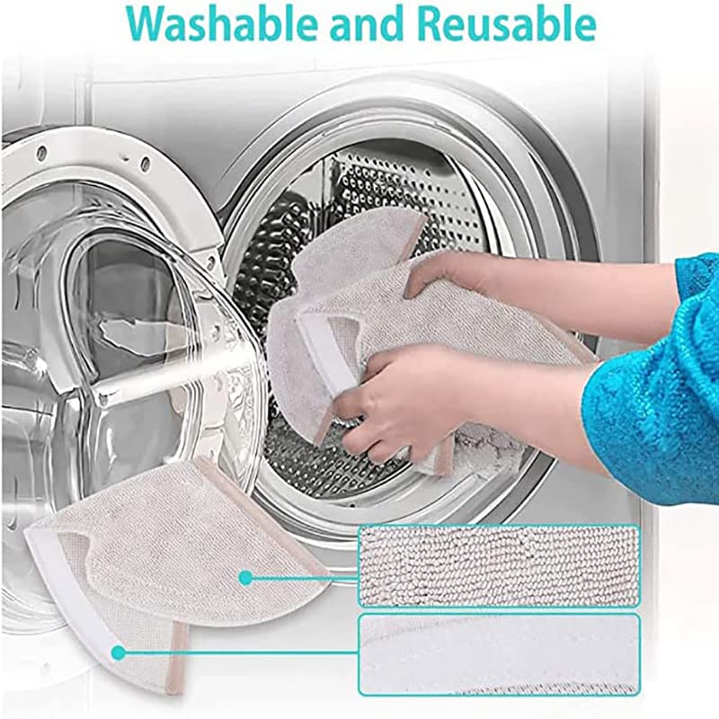 10 Pack Mop Rag for Xiaomi Roborock Q7 Max Q7 Max+ Q7 Plus T8 Vacuum Cleaner Replacement Washable Mop Cloths Spare Parts