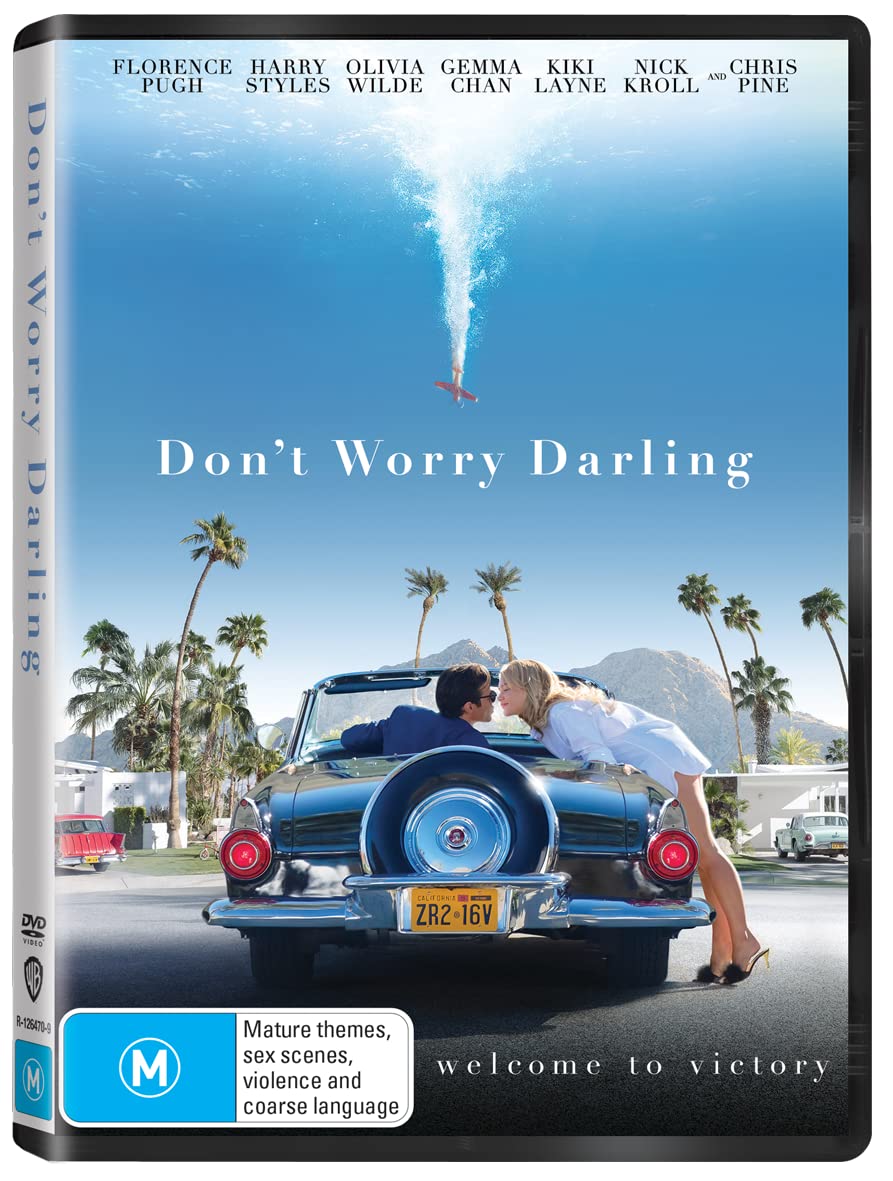 Don't Worry Darling | Florence Pugh, Harry Styles, Olivia Wilde | NON-USA Format | Region 4 Import, Australia