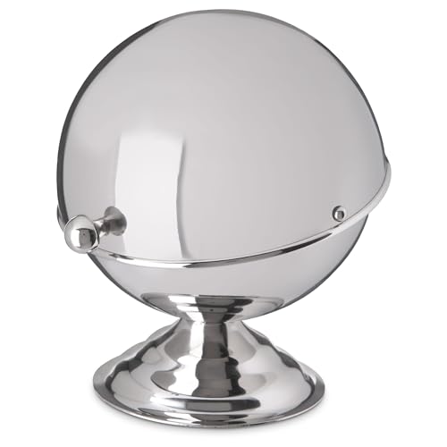Carlisle FoodService Products Covered Dish Roll Top Dish for Catering, Buffets, Restaurants, Stainless Steel, 10 Ounces, Silver, (Pack of 12)