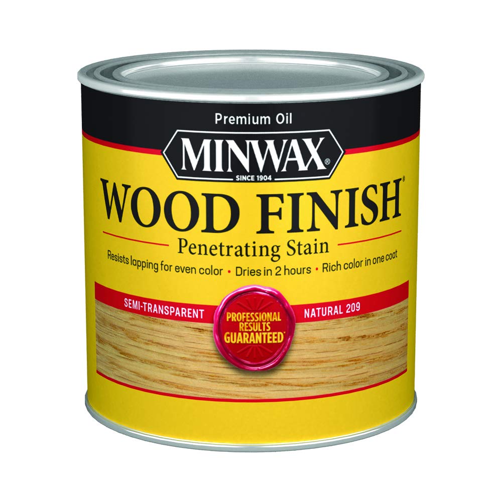 1/2 pt Minwax 22090 Natural Wood Finish Penetrating Oil-Based Wood Stain