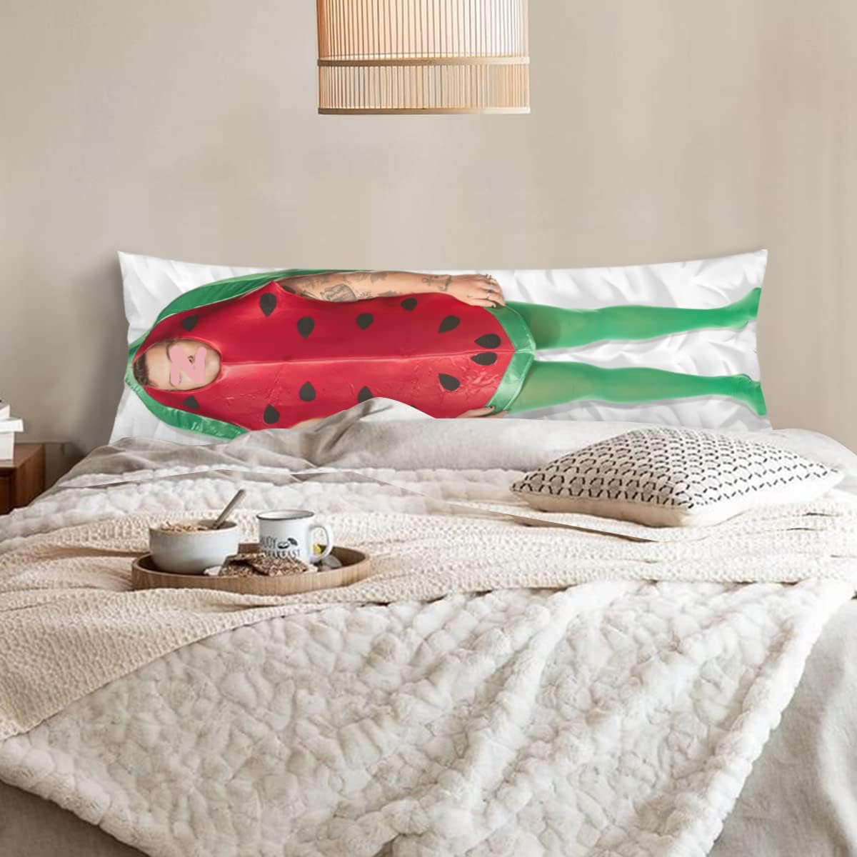 Kujou Sara Singer Pillowcase Cartoon Body Pillow Case Cute Hug Body Pillow Case Cover(59.05in5x19.68in/150x50cm)