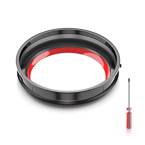 Dust Bin Sealing Ring,Compatible with for Dyson V10 Sv12 Vacuum Cleaner,dust Bucket/Dirt Cup Top Sealing Ring Replacement Parts