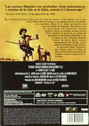 Harry Black and the Tiger ( Harry Black ) ( Harry Black & the Tiger ) [ NON-USA FORMAT, PAL, Reg.2 Import - Spain ]