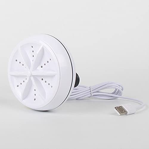 FNSCAR Mini Ultrasonic Washing Machine Portable Turbo Personal Rotating Washer Convenient Travel Home Business Travel USB
