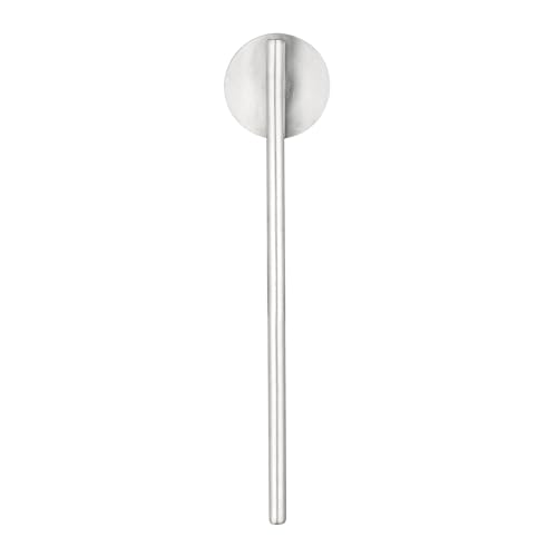 Restaurantware Bar Lux 5 Inch Spoon Straws 2 Food-Grade Reusable Cocktail Straws - Built-In Spoon Dishwashable Stainless Steel Cocktail Spoons For Drinking And Stirring